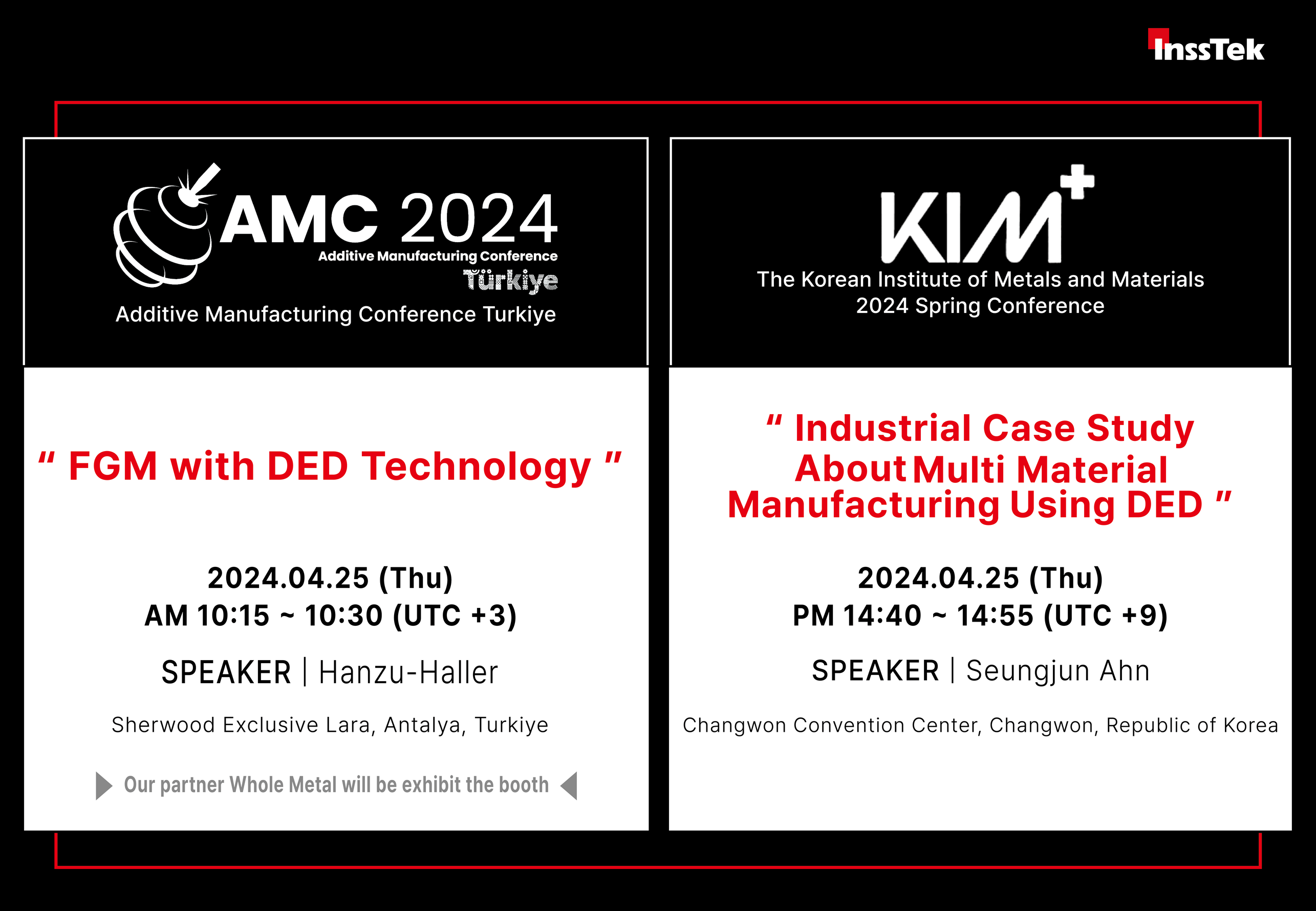 Metal 3D Printing Services using DED Technology | InssTek